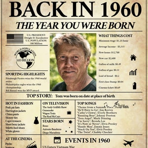 Back in 1960, What Happened in 1960, 1960 Back in the Day, Unique ...
