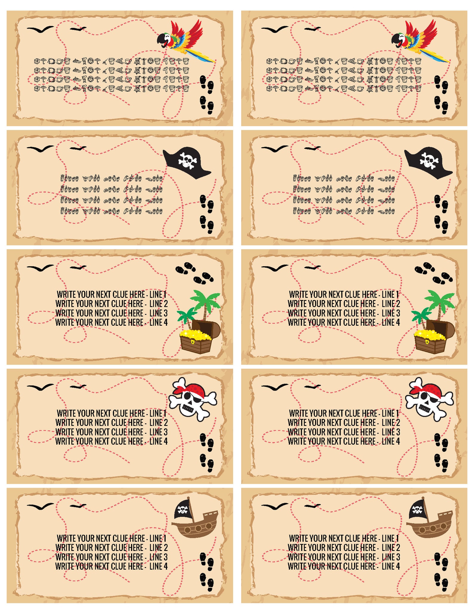 Juego de búsqueda del tesoro, actividad del juego de búsqueda del ...