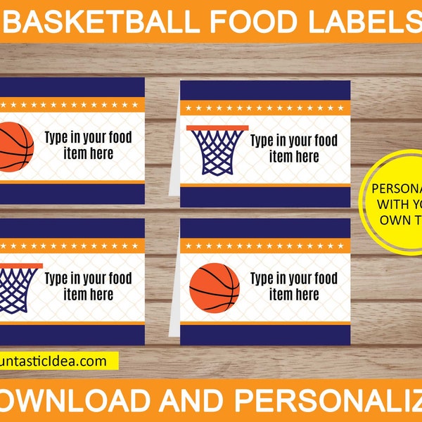 Basketball Food - Etsy