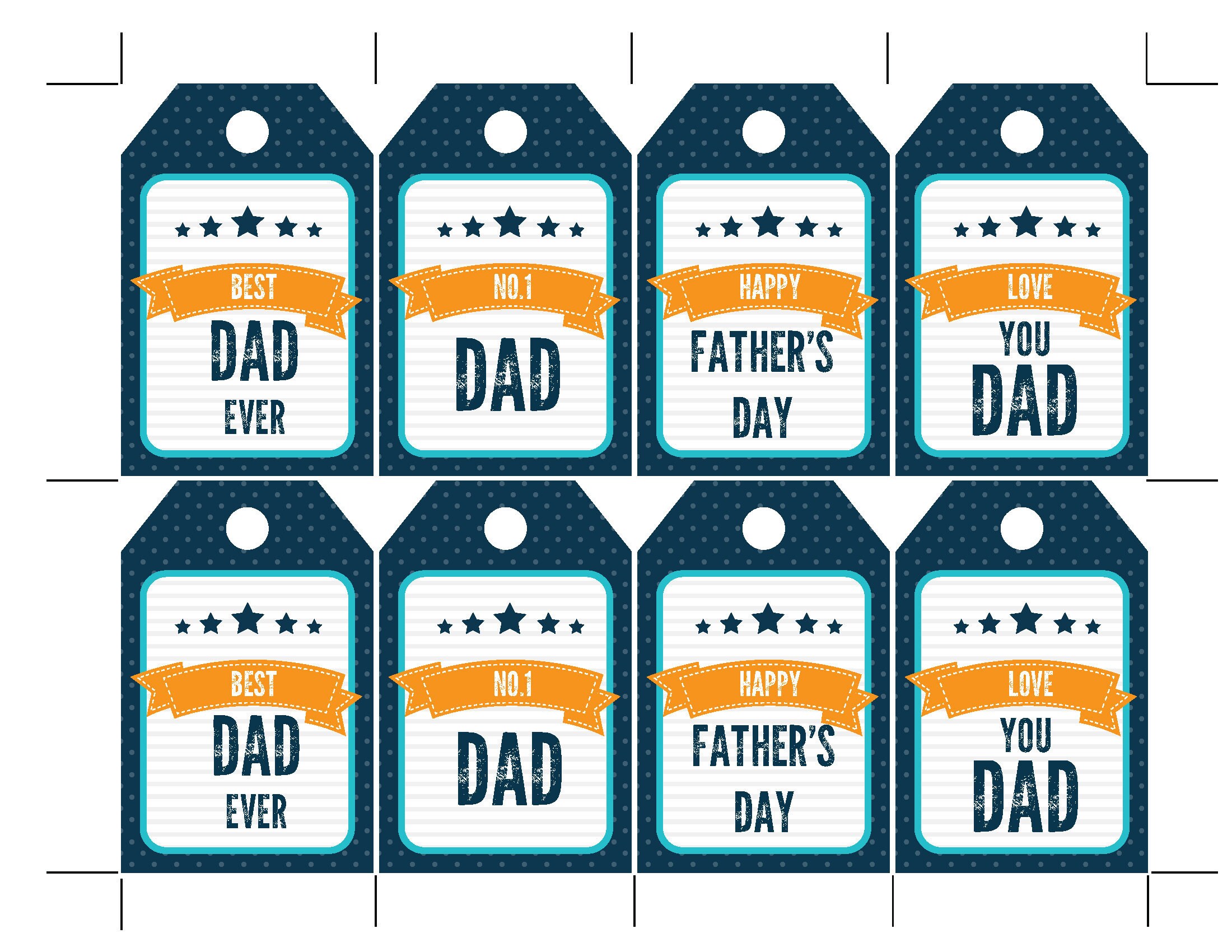 Fathers Day Gift Tags, Fathers Day Gift Labels, Gift for Dad, Fathers ...