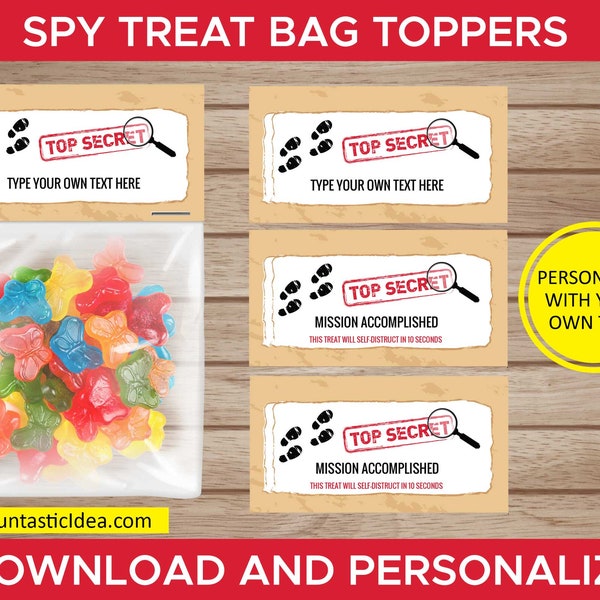 Spy / Secret Agent Birthday Cupcake Toppers, Spy Circles, Spy Cake ...