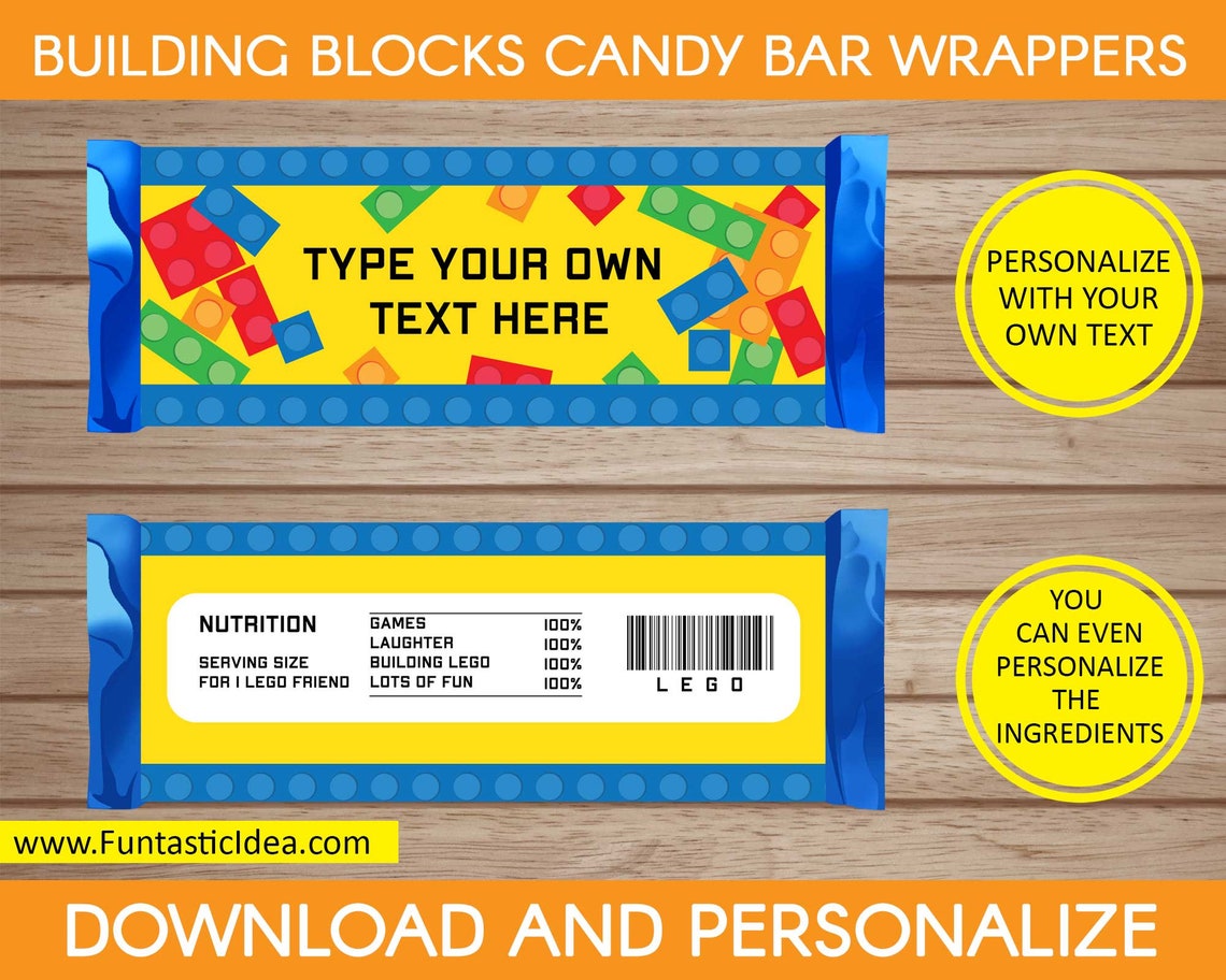 The Ultimate Building Blocks Birthday Party Kit Building | Etsy