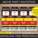 The Ultimate Movie Themed Party Kit, Movie Birthday Party Package ...