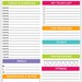 Daily Digital Planner | 7-day Planner | Daily Agenda | Monday to Sunday ...