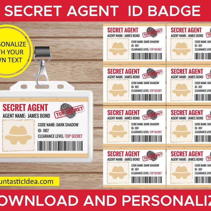 Secret Agent Party - Etsy