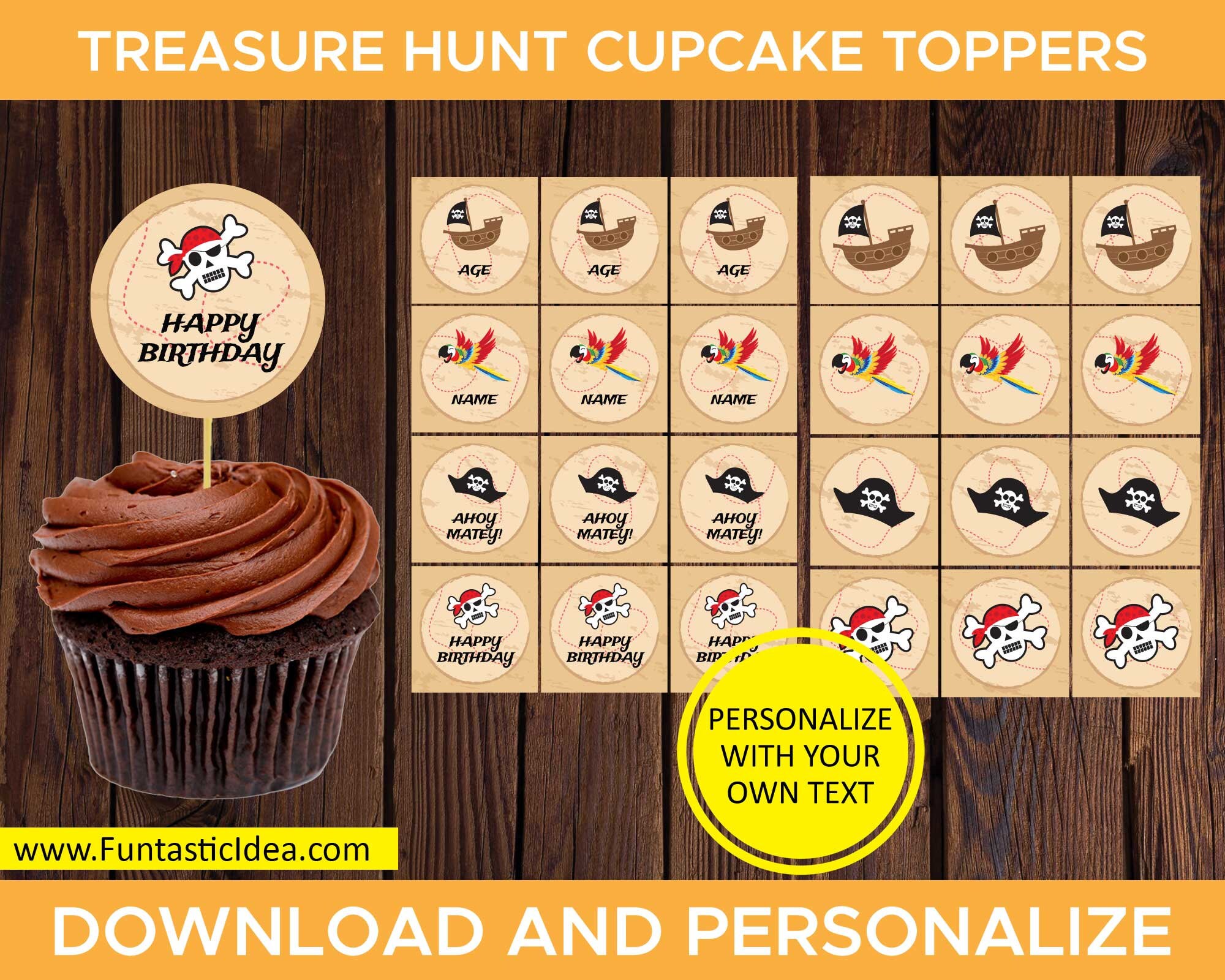 The Ultimate Treasure Hunt Birthday Party Kit, Treasure Hunt Birthday ...