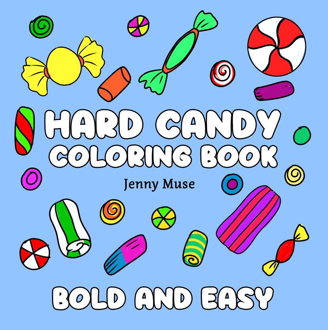 Hard Candy Coloring Book, Printable Kids and Adult Coloring Pages ...