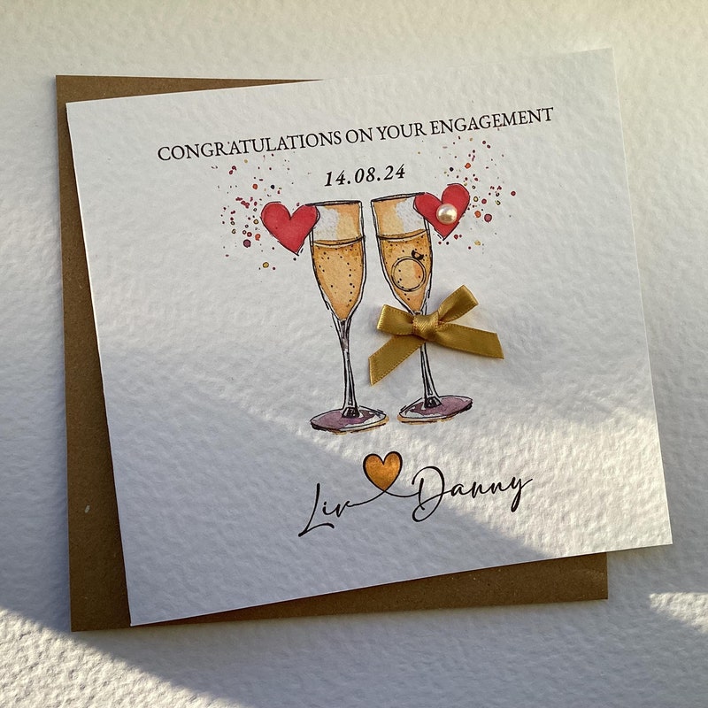 Engagement Location Map Cards - Etsy UK