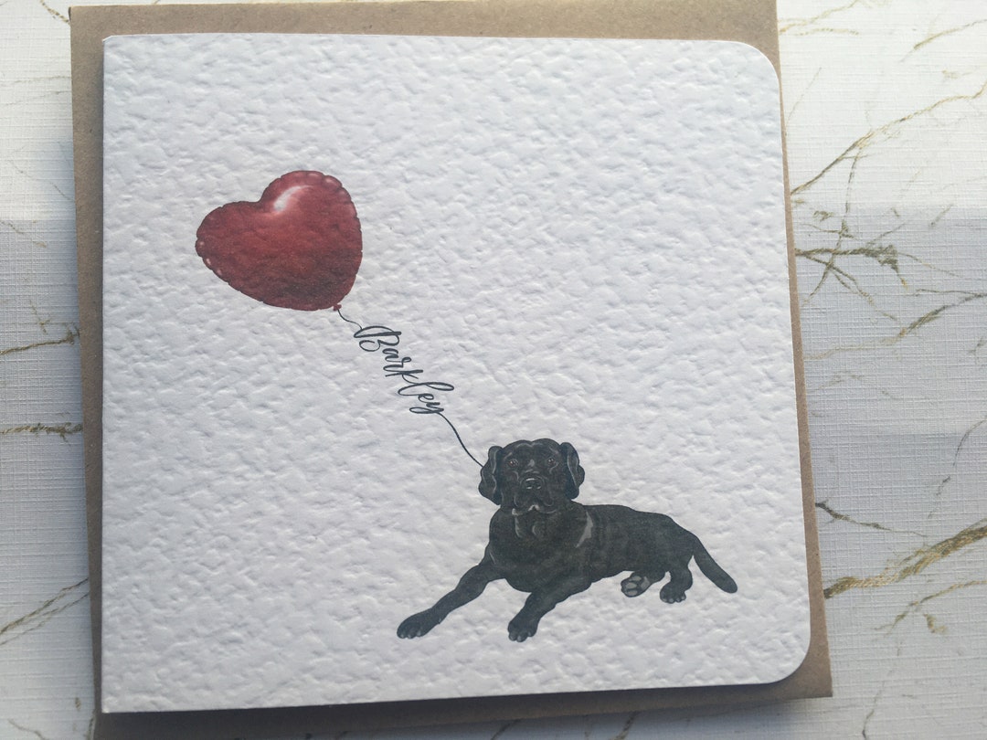 Personalised Labrador Birthday Card Dog Lover Card - Etsy