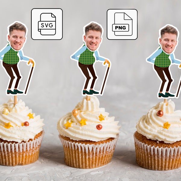 Funny Cupcake Topper - Etsy