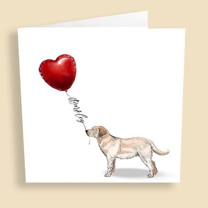 Personalised Labrador Birthday Card Dog Lover Card - Etsy