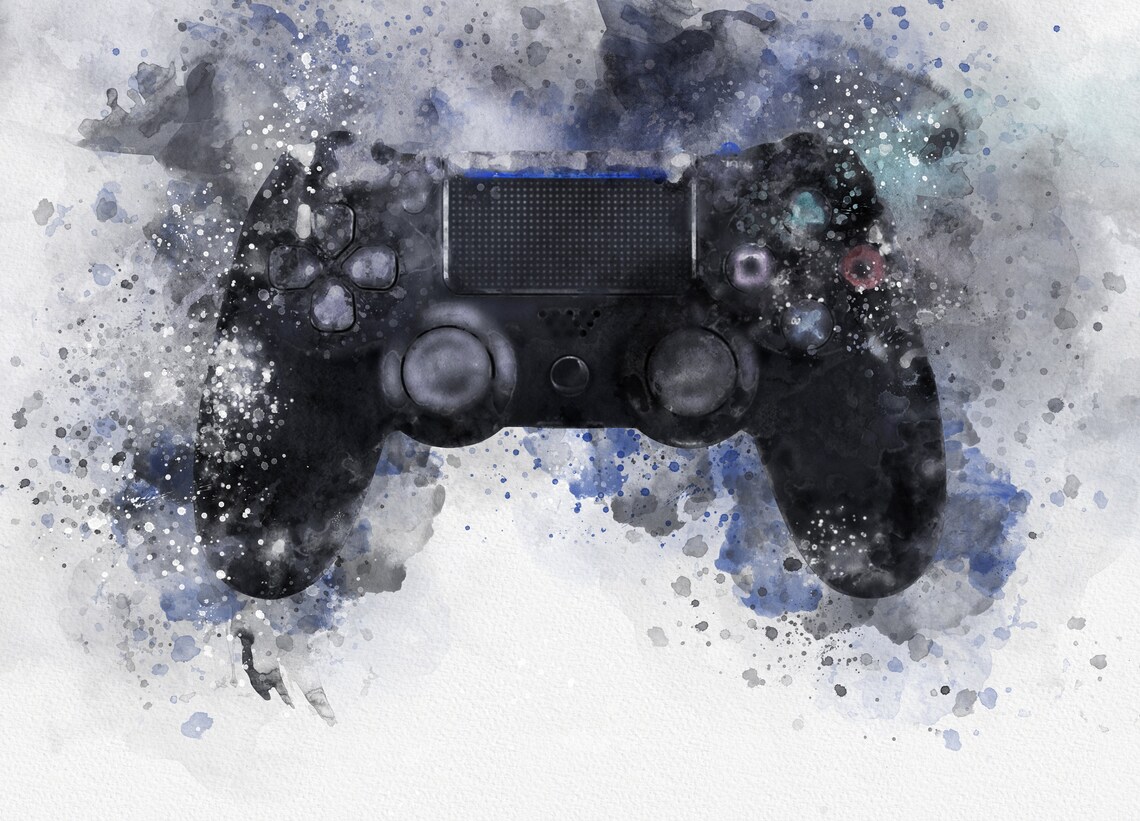 Gaming Poster Gaming Ps4 Print Gamer Gift Gaming Gift | Etsy