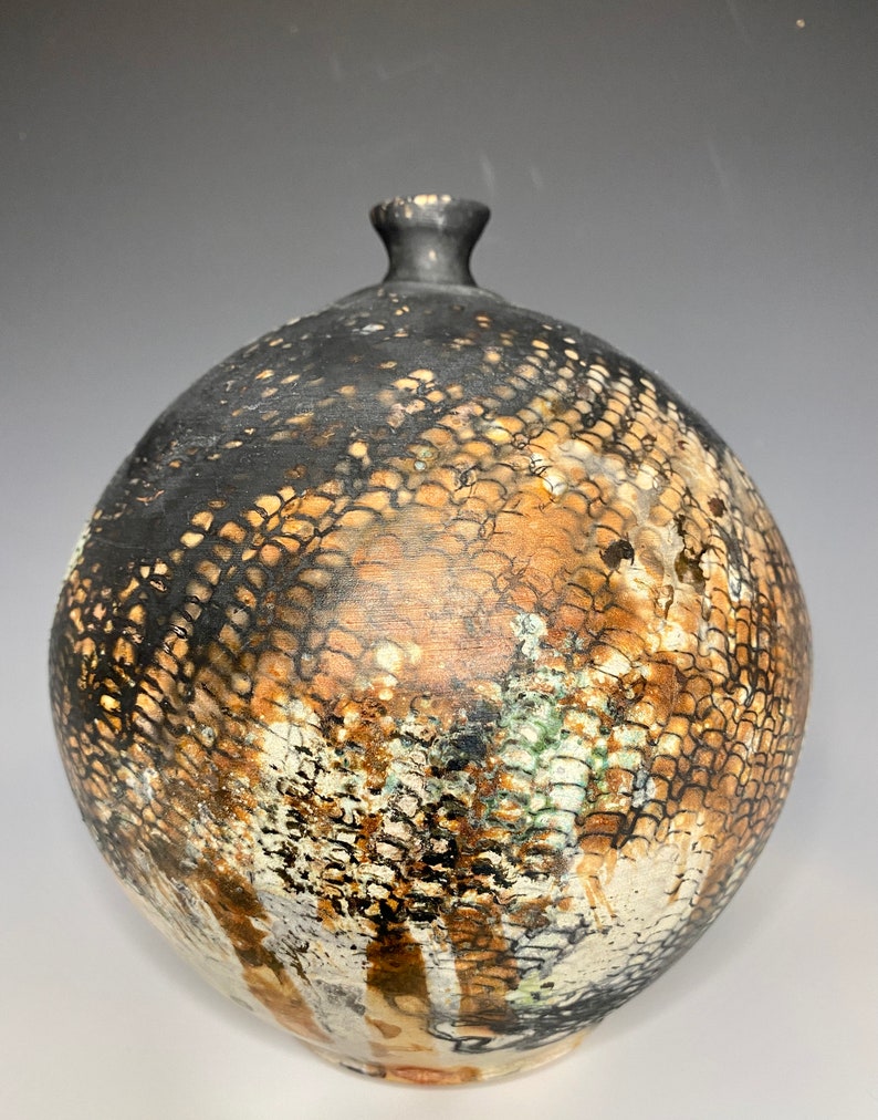 Pit Fired Pottery Vessel - Etsy