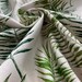 Floral Print Fabric | Floral Cotton Fabric | Eco-print | Hand-pressed ...