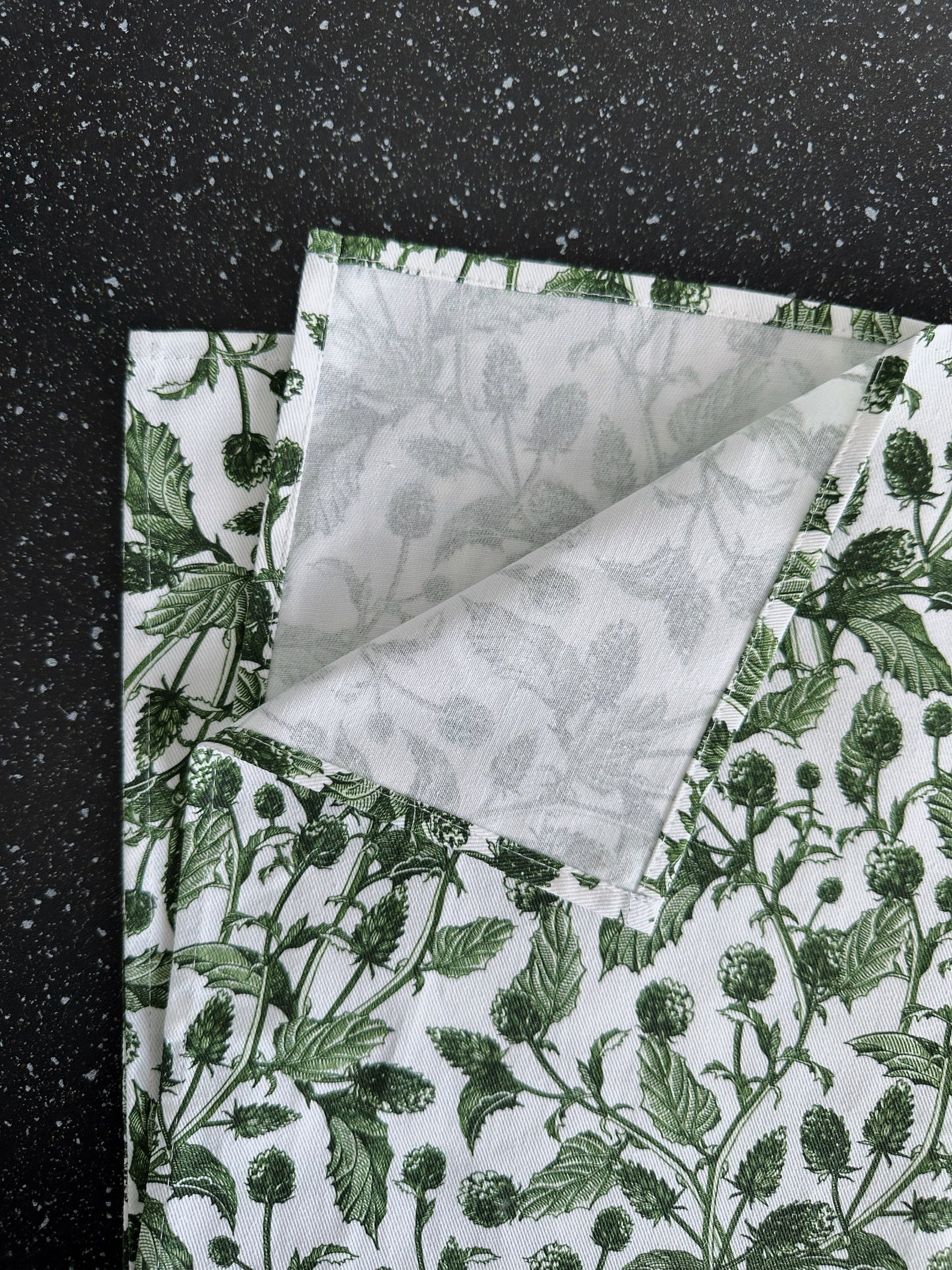 Floral Print Fabric | Floral Cotton Fabric | Eco-print | Green ...