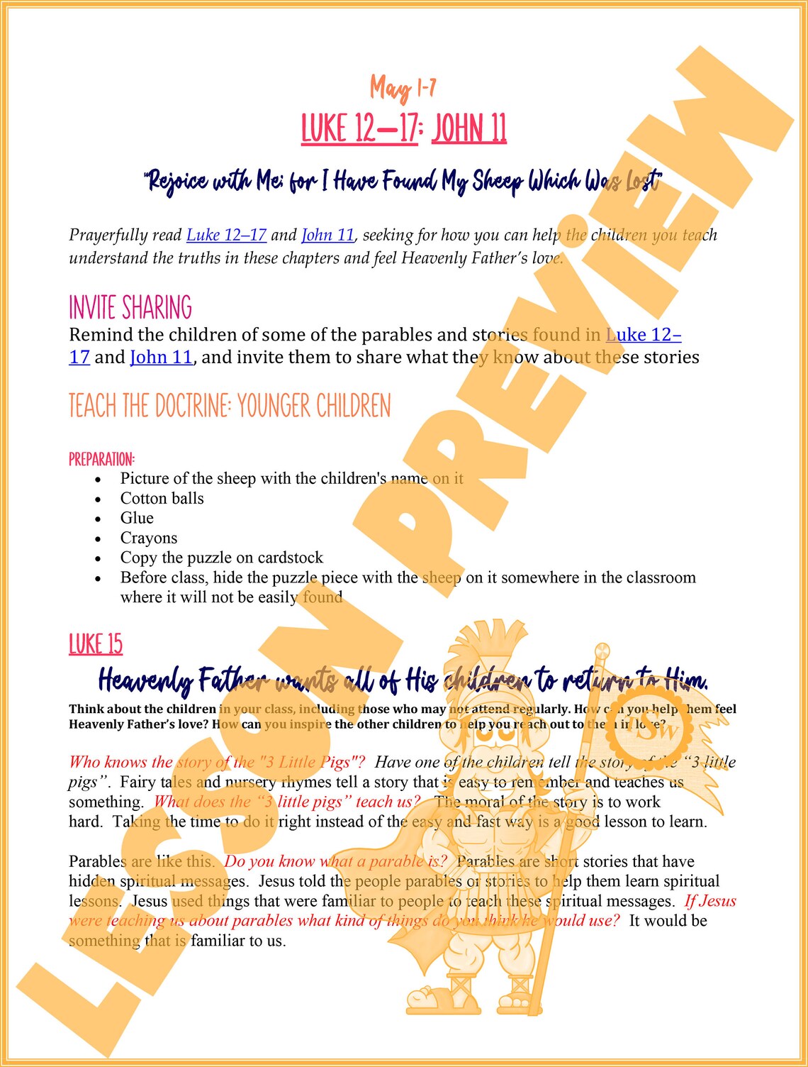 LDS Primary Come Follow Me 2023 New Testament JUNIOR Younger - Etsy