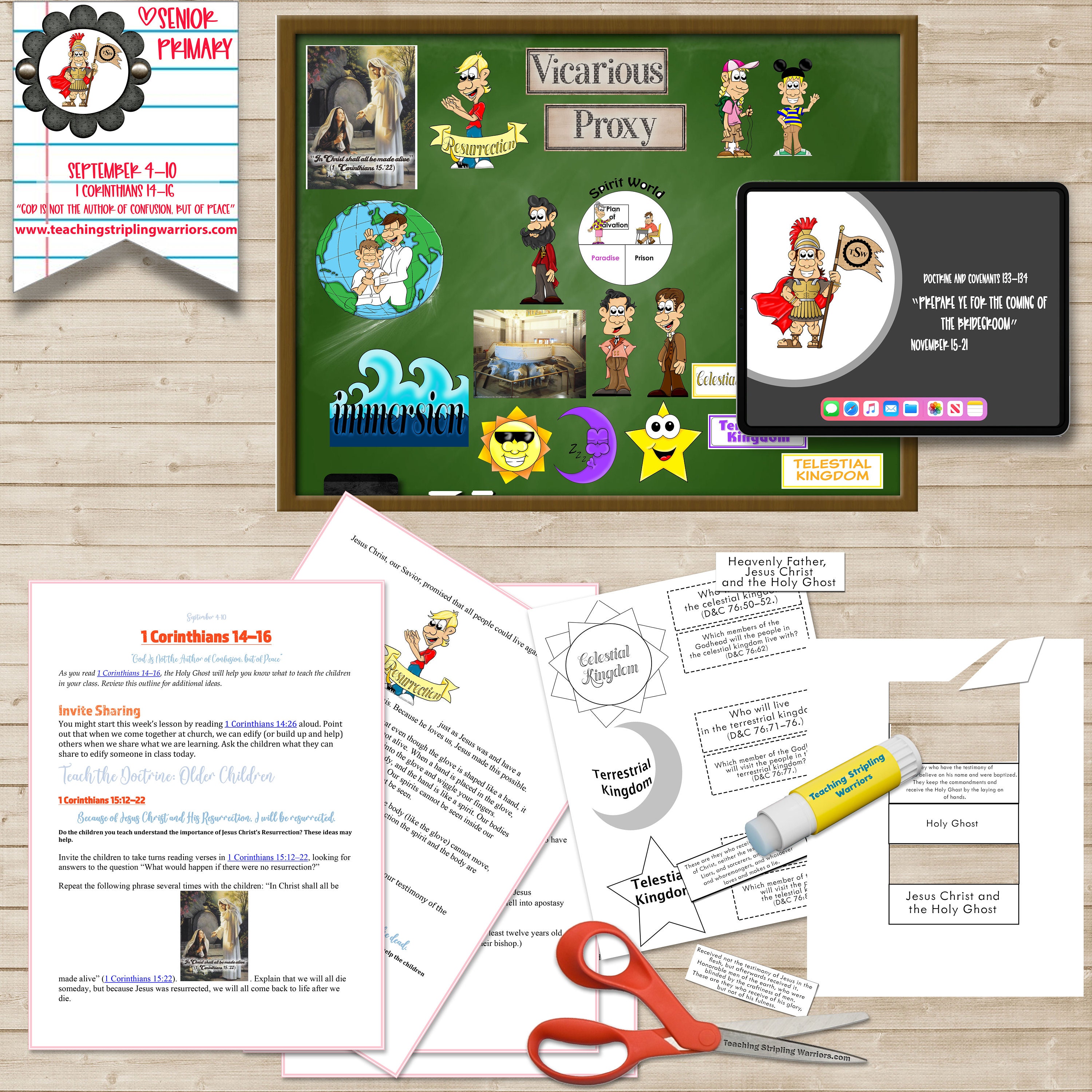 LDS Primary Come Follow Me 2023 New Testament Senior Older - Etsy