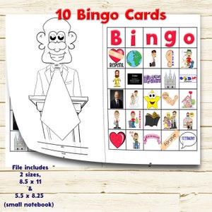 Primary General Conference 2022 Activity Packet Digital Download - Etsy