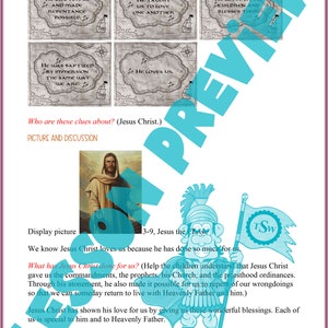 LDS Primary Come Follow Me 2023 New Testament JUNIOR Younger Children ...