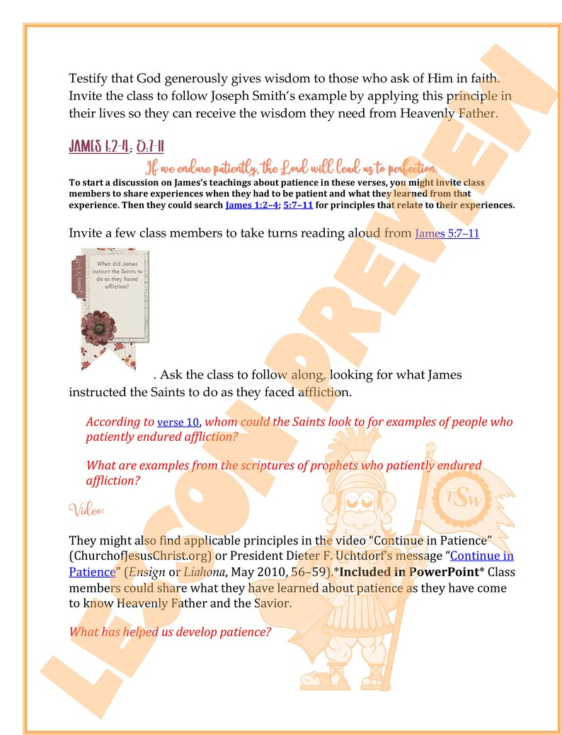 LDS Youth Sunday School Come, Follow Me 2023 New Testament November 13 ...