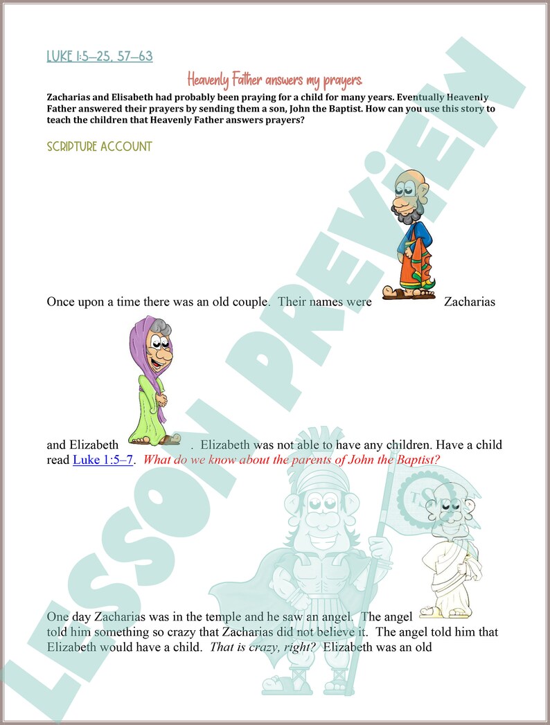 LDS Primary Come Follow Me 2023 new Testament Junior Younger - Etsy