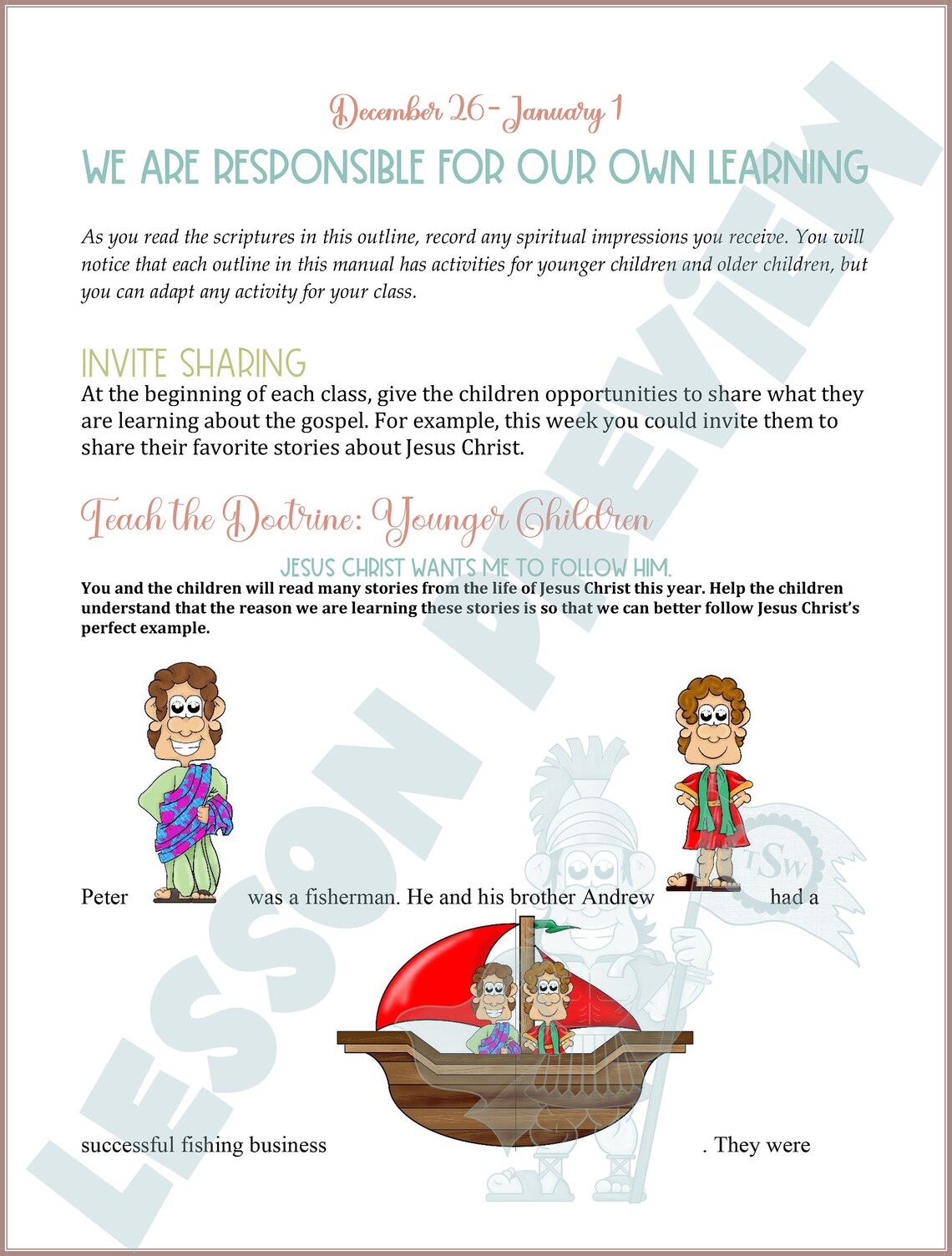 LDS Primary Come Follow Me 2023 new Testament - Etsy