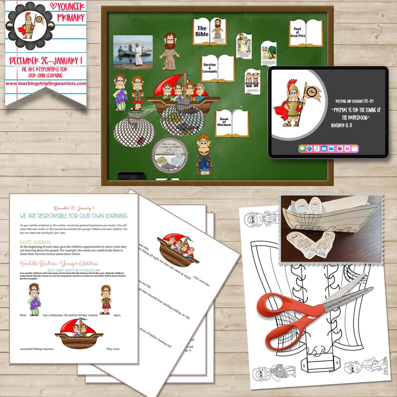 LDS Primary Come Follow Me 2023 new Testament - Etsy