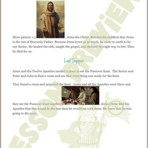 LDS Primary Nursery Manual Behold Your Little Ones Nursery Lesson 27 ...