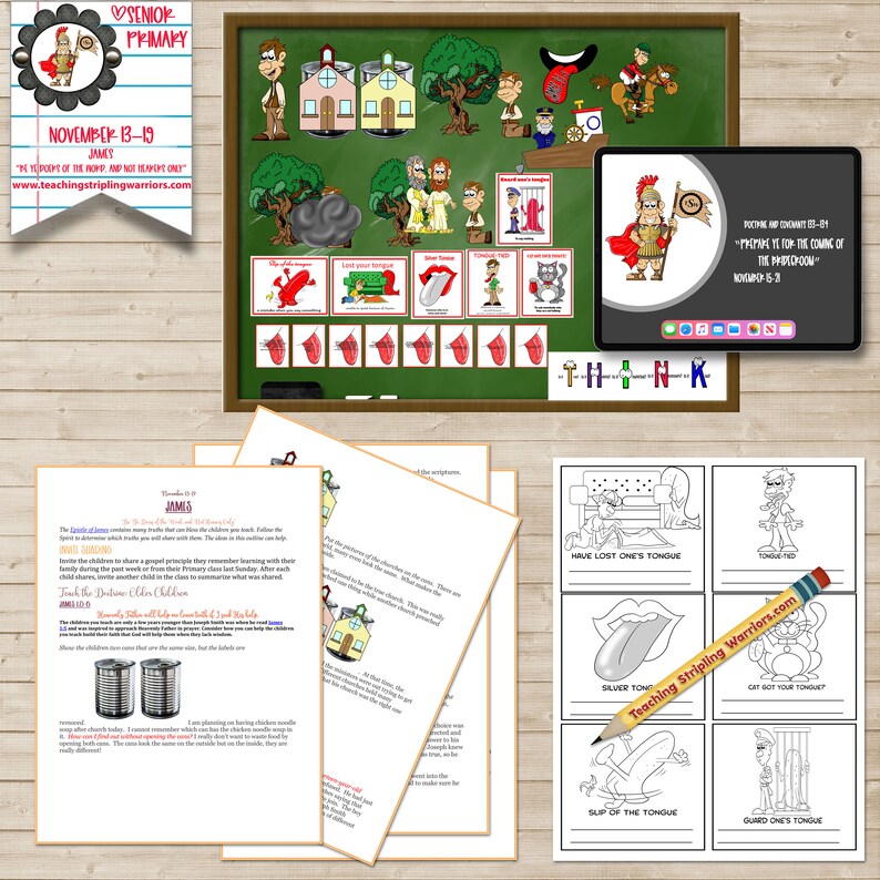 LDS Primary Come, Follow Me 2023 New Testament Senior Older Children ...