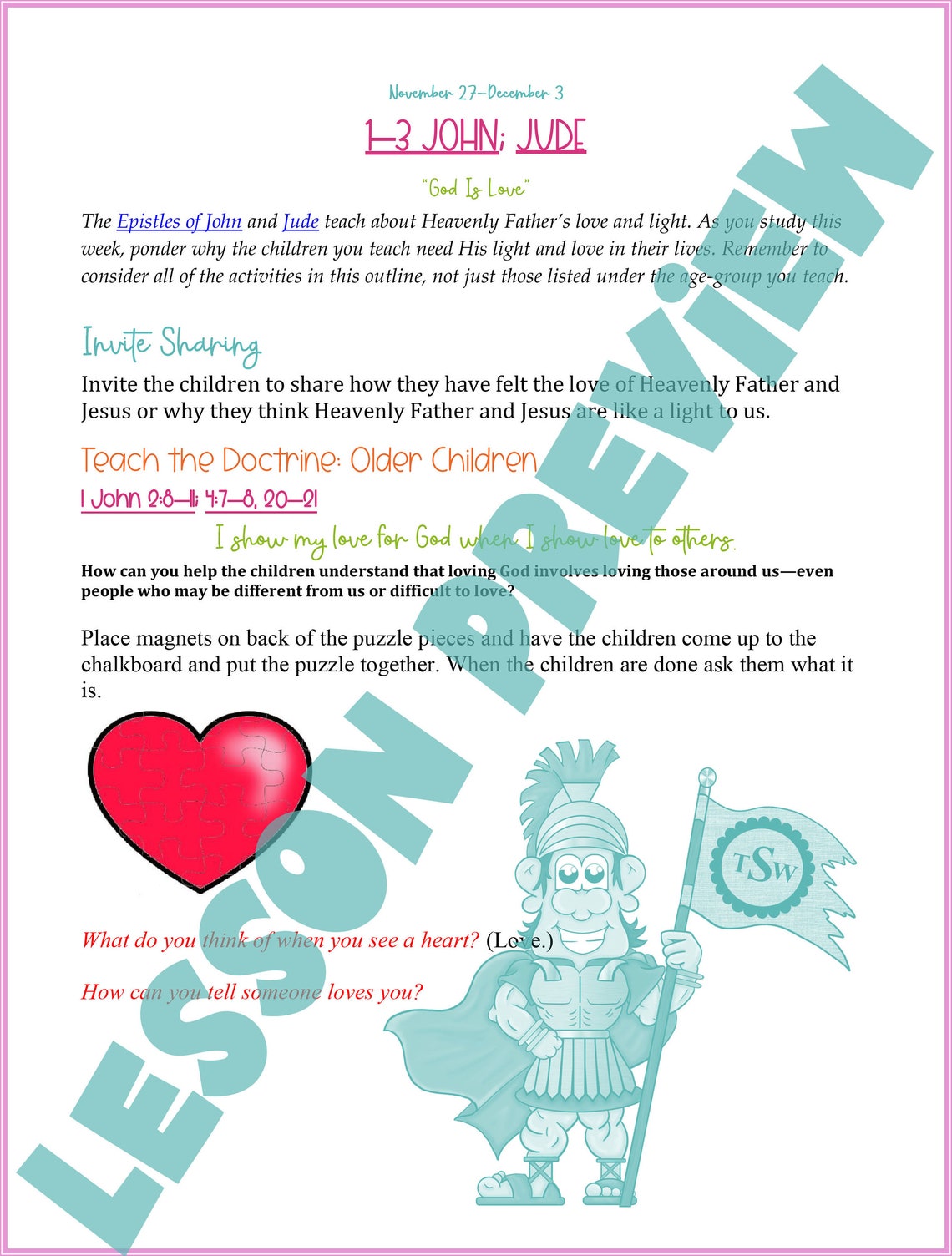 LDS Primary Come, Follow Me 2023 New Testament SENIOR Older Children ...