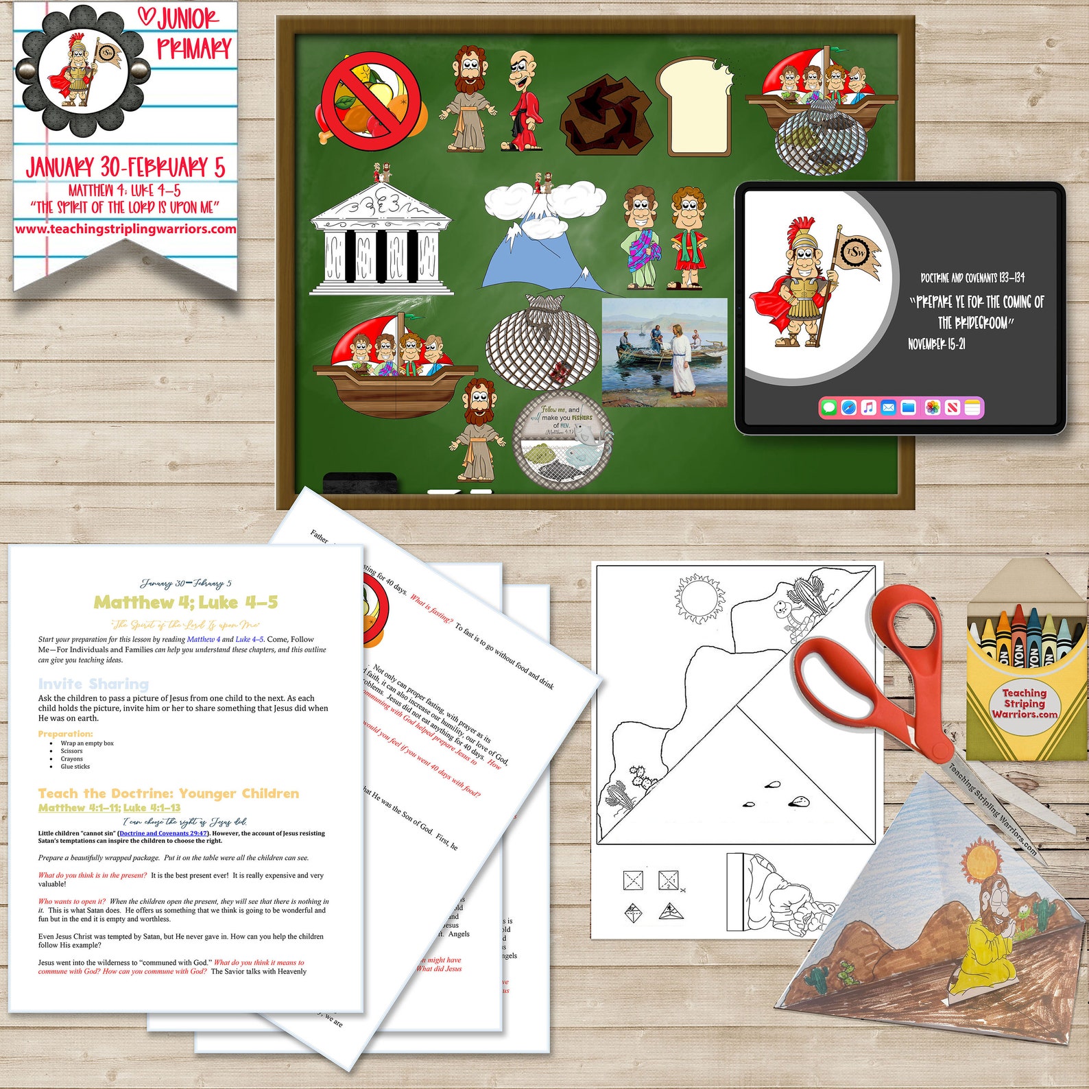 LDS Primary Come Follow Me 2023 New Testament JUNIOR Younger - Etsy