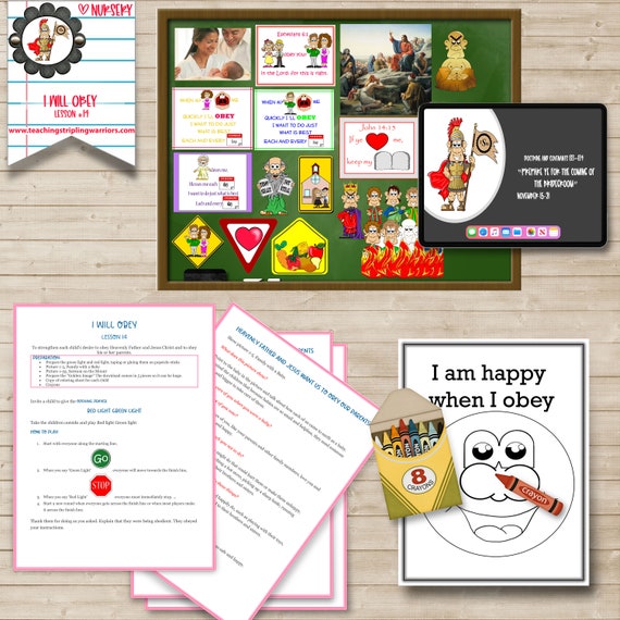 LDS Primary Nursery Manual Behold Your Little Ones Nursery | Etsy