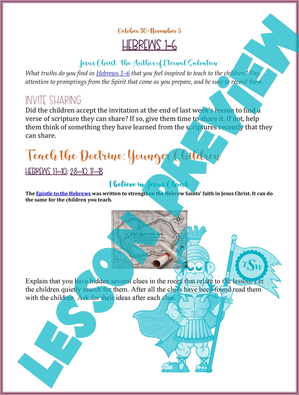 LDS Primary Come Follow Me 2023 New Testament JUNIOR Younger Children ...