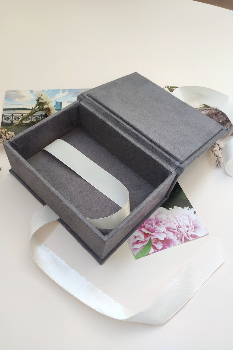 4x6 Photo Box Photo Keepsake Box Photo Holder With Leave - Etsy