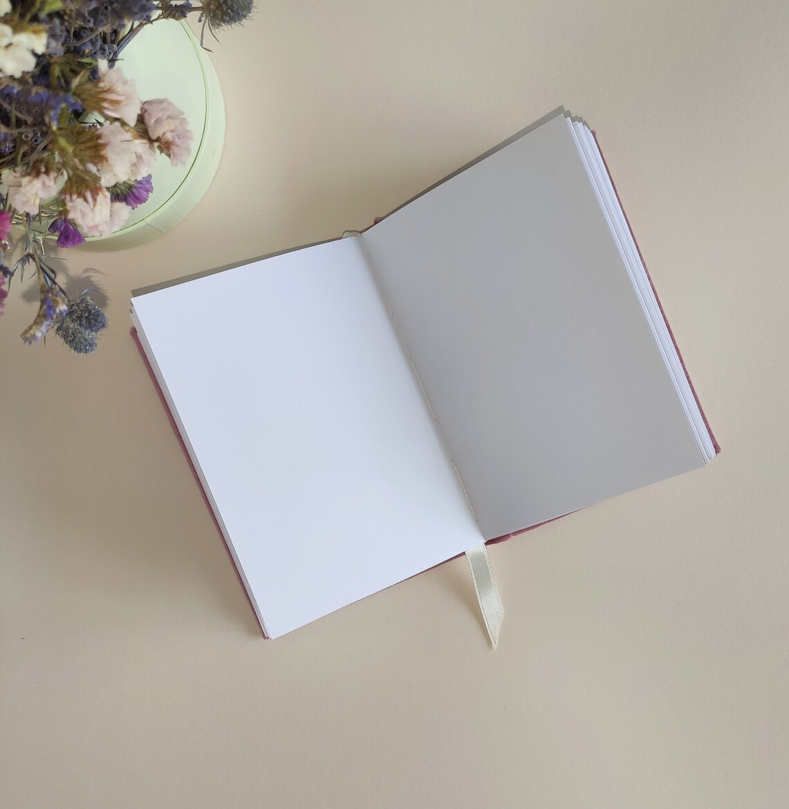 Handmade A6 Format Custom Notebook With Ornament and Name - Etsy