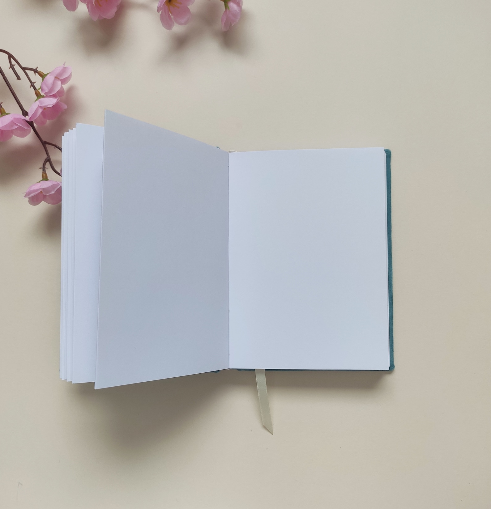 A6 Diary, Blank Journal Hardcover, Personalized Velvet Notebook ...