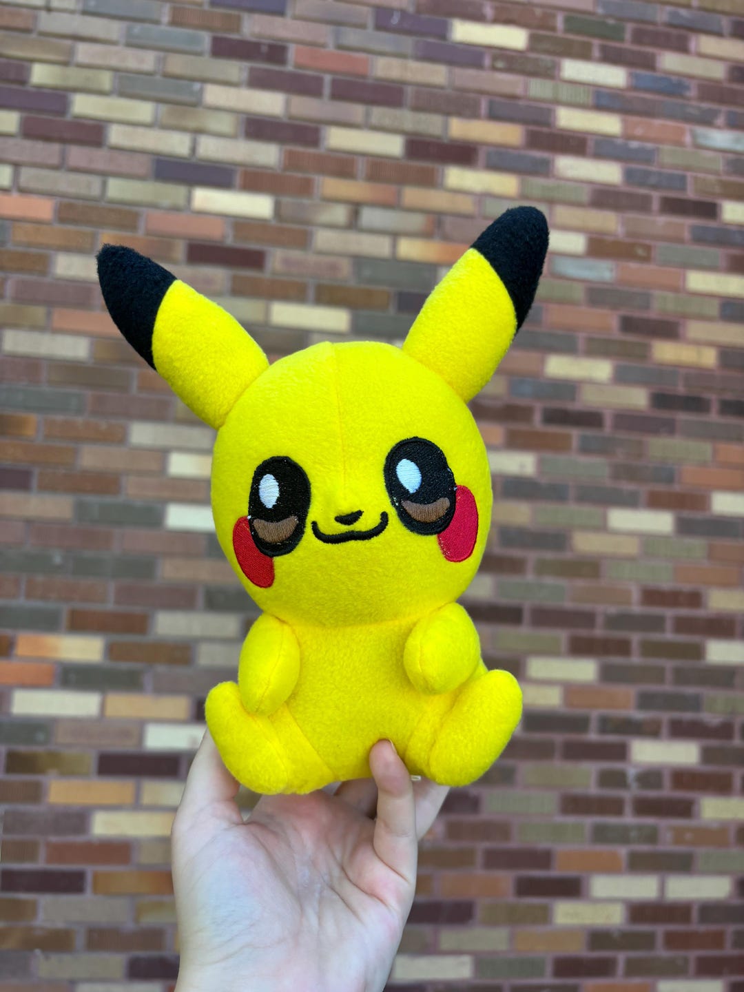 Handmade Pikachu Pokemon Plushie - Etsy