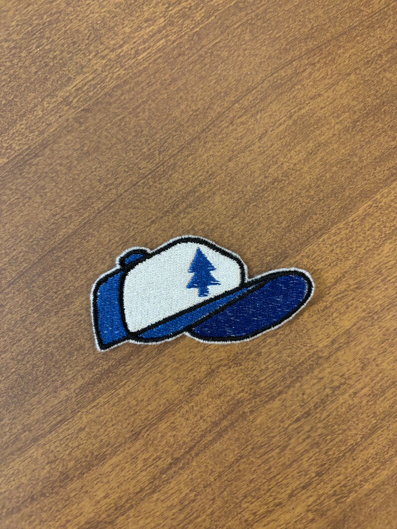 Gravity Falls Dipper Pine Tree Hat Iron on Embroidery Patch - Etsy