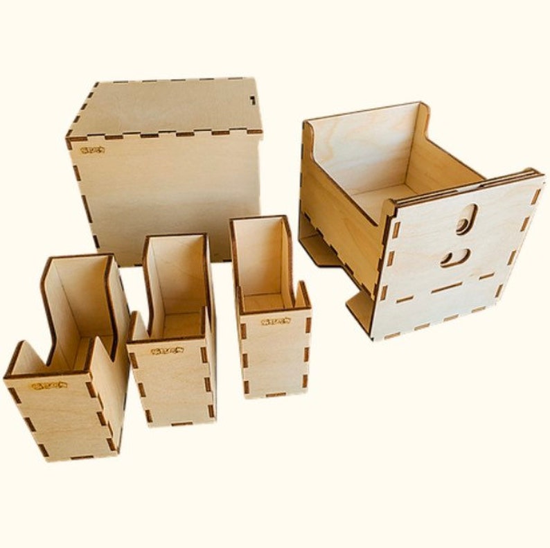 Deck Box with Large Card Storage | Etsy