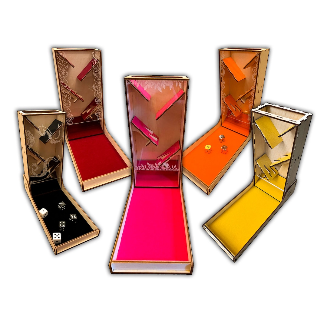 Customizable Tall Dice Tower - Etsy