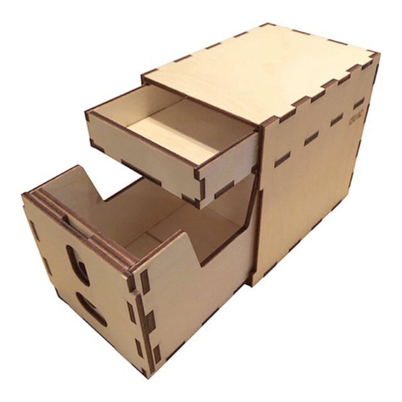 Lockable Deck Box With Removable Drawer - Etsy