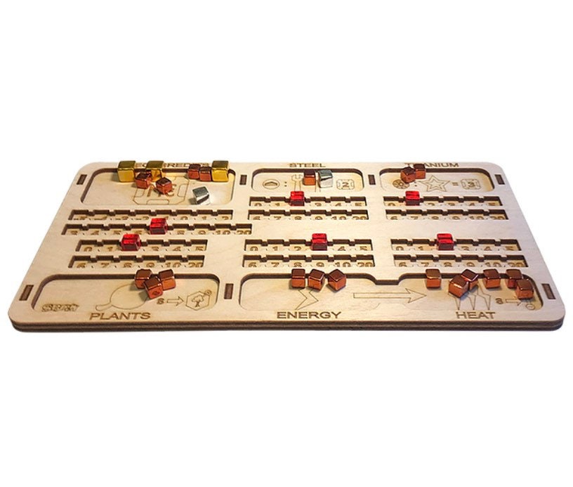 Terraforming Mars Player Board - Etsy