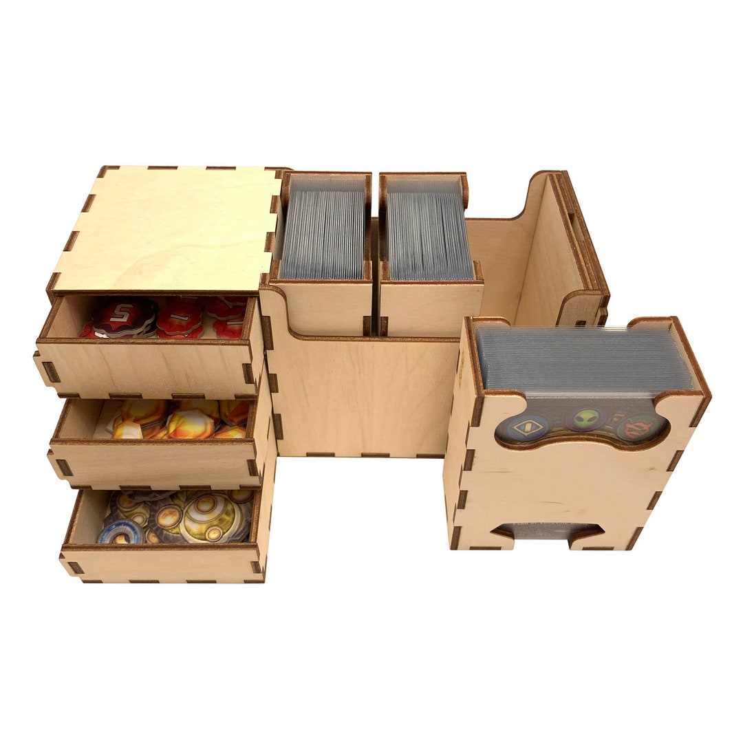 Keyforge Lockable Deck Box - Etsy