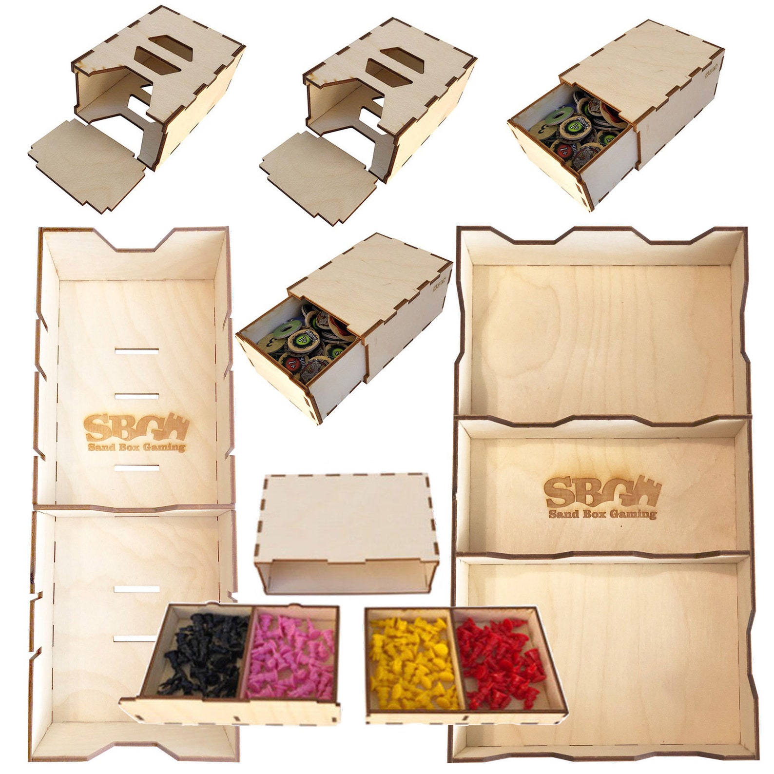 Bundles Modular Board Game Storage Insert | Etsy