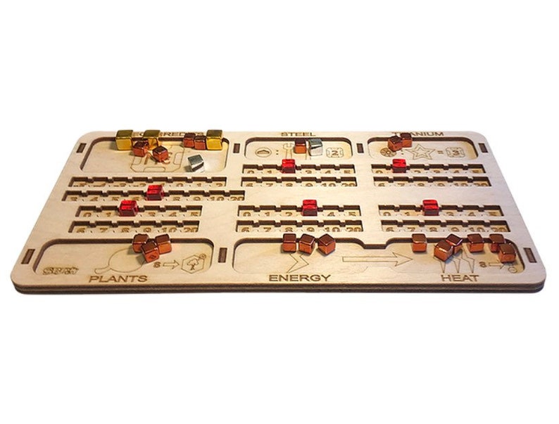 Terraforming Mars Player Board Set - Etsy