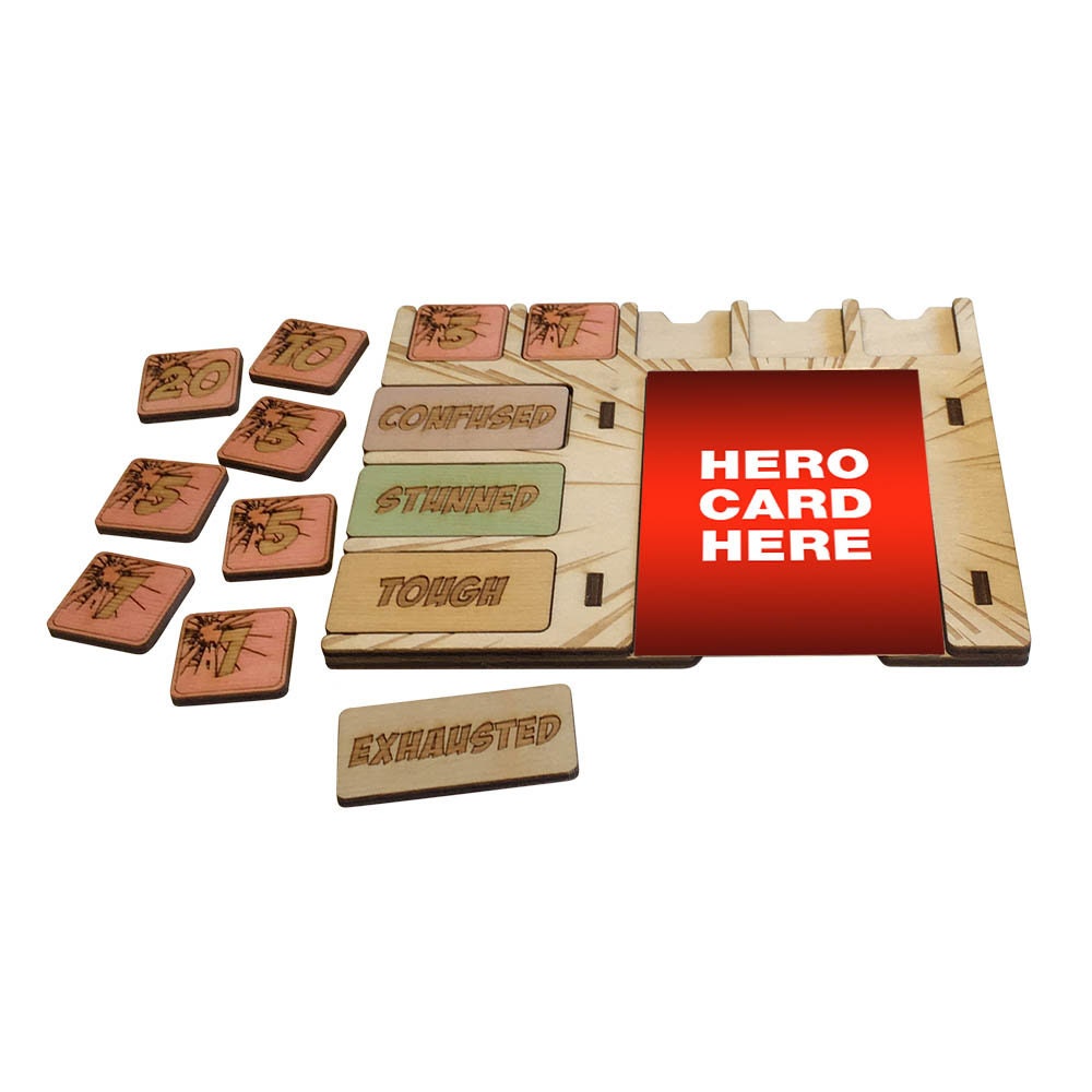 Marvel Champions Hero Player Board - Etsy