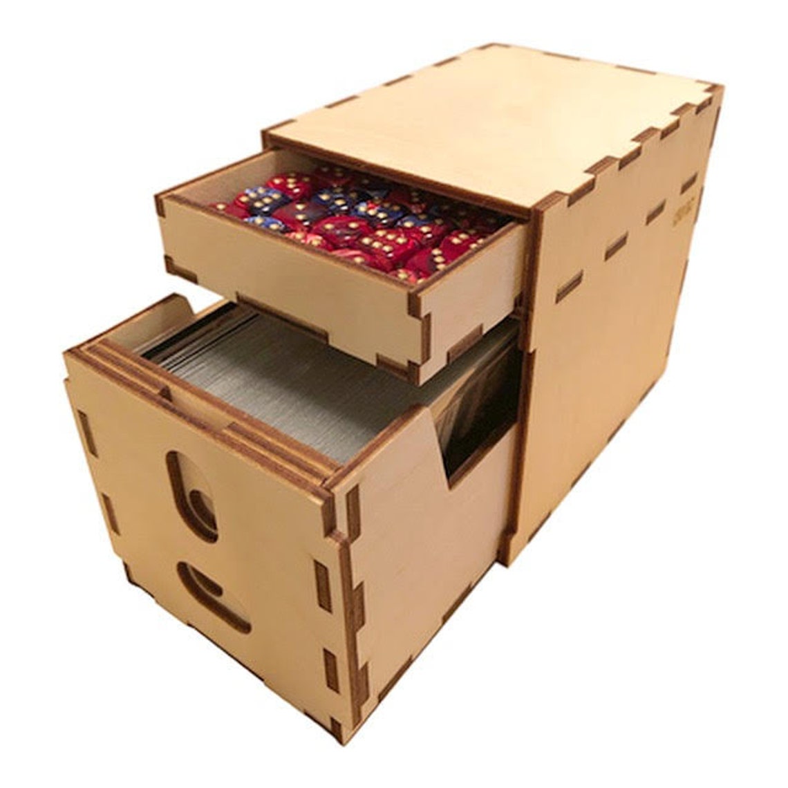Lockable Deck Box With Removable Drawer - Etsy
