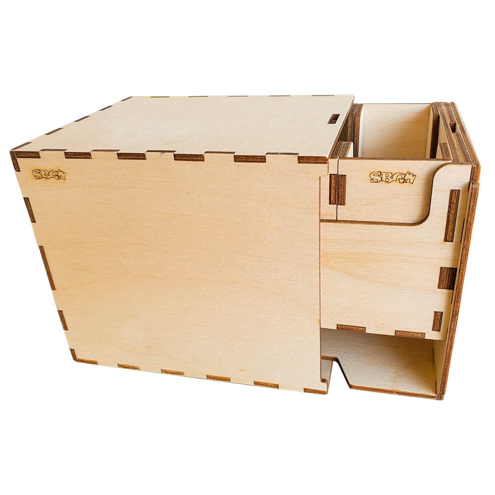 Deck Box With Large Card Storage - Etsy