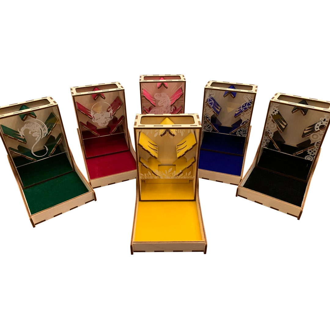 Customizable Short Dice Tower - Sand Box Gaming - Etsy