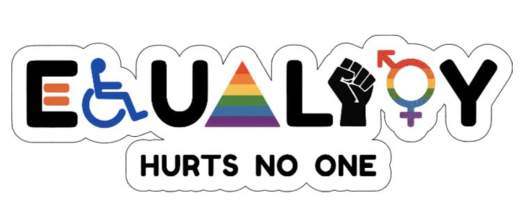 Intersectional Equality Sticker - Etsy